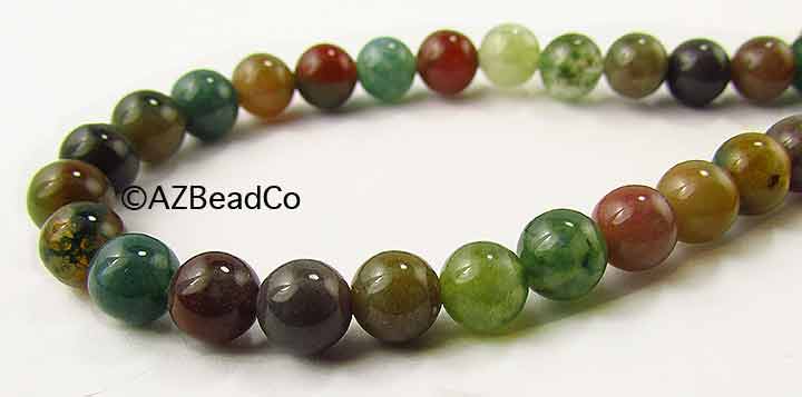 Arizona Bead Company: 6mm Fancy Jasper